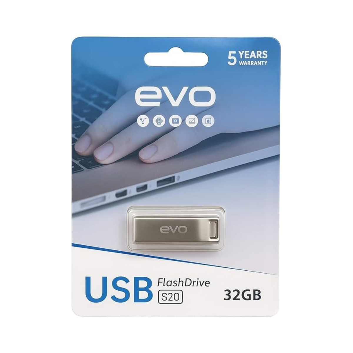 فلاشة 32 جيجا Evo Flash Drive لتخزين الملفات – Lord Laptops